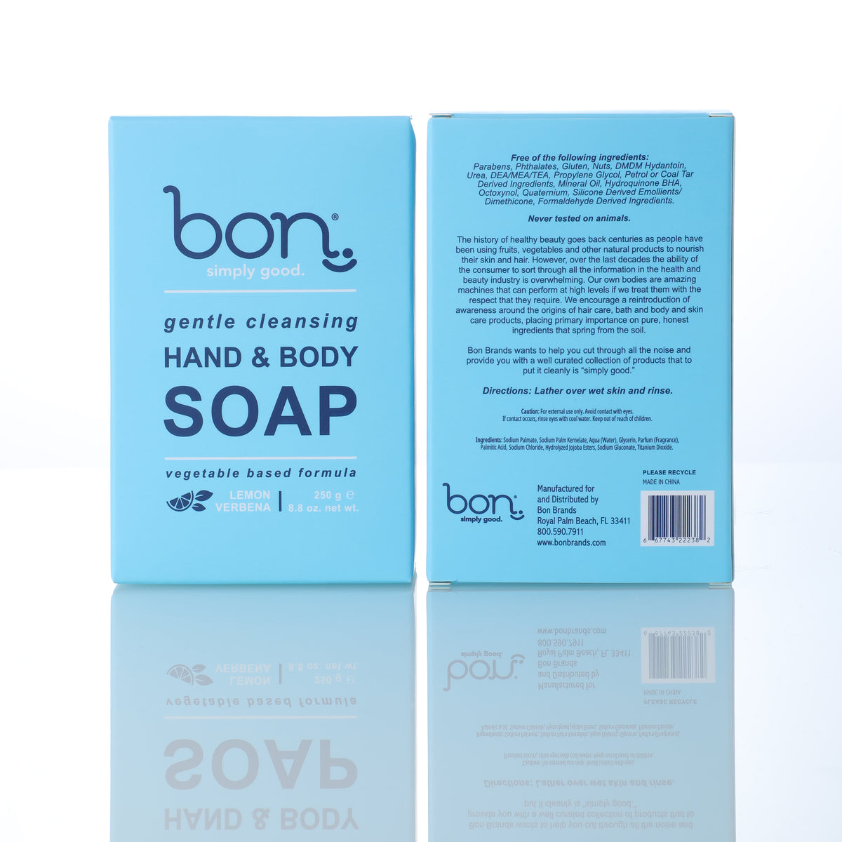 8.8 fl. oz. / 250g Hand & Body Bar Soap – Bon Brands, Inc.